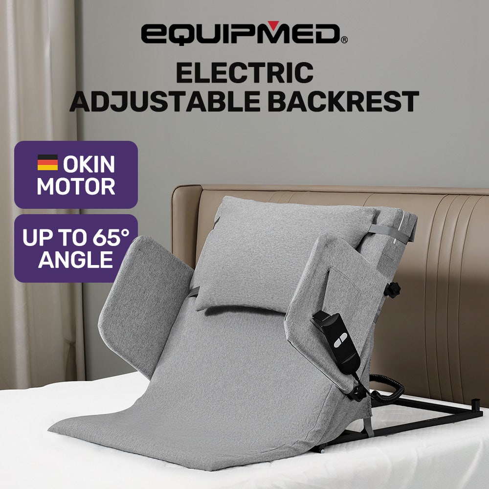 Electric Adjustable Bed Backrest, German-Engineered Power Lifting Back ...