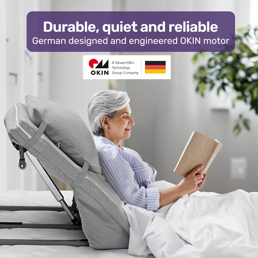 Electric Adjustable Bed Backrest, German-Engineered Power Lifting Back ...