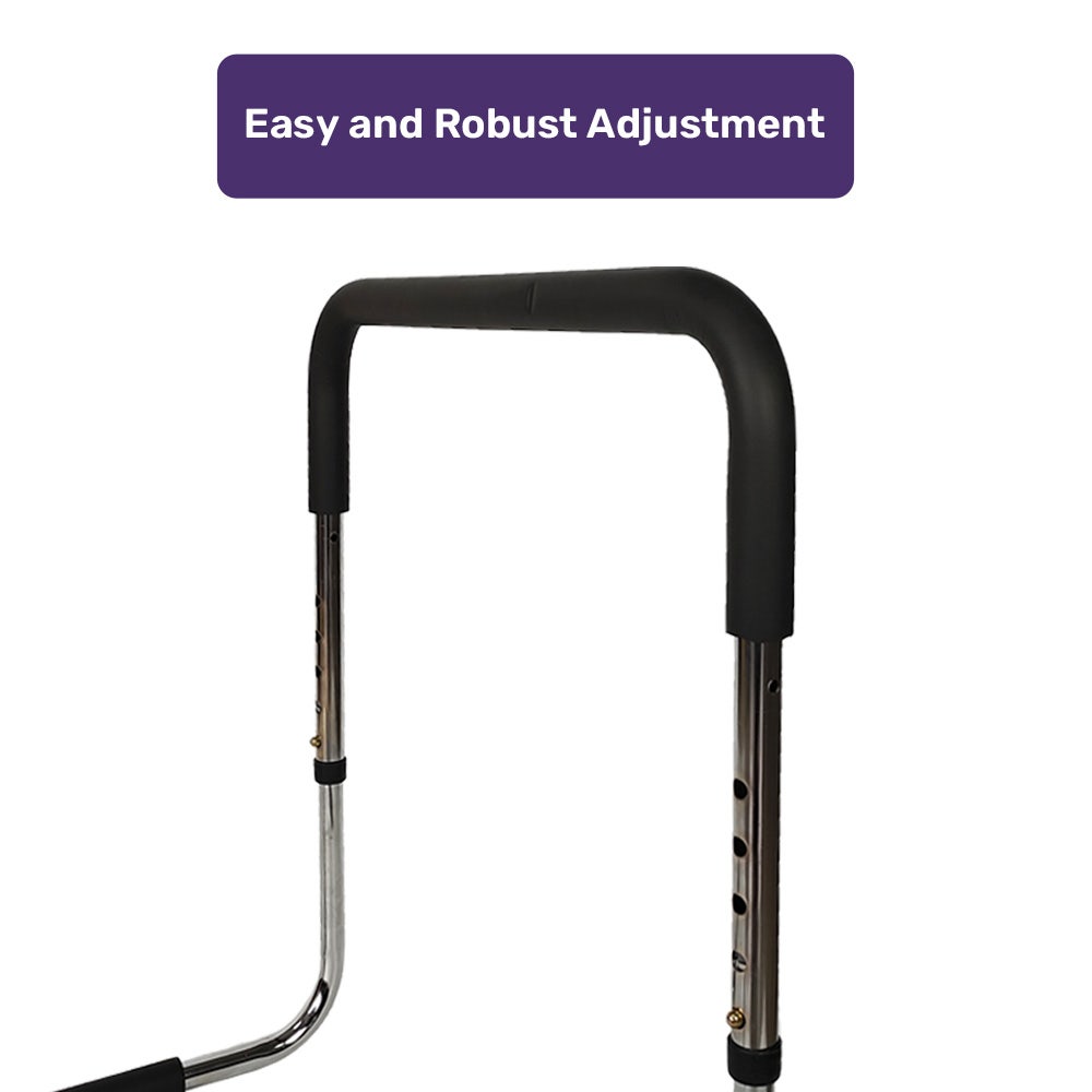 Bed Assist Adjustable Hand Rail Support Aid for Seniors, 125kg Capacit ...