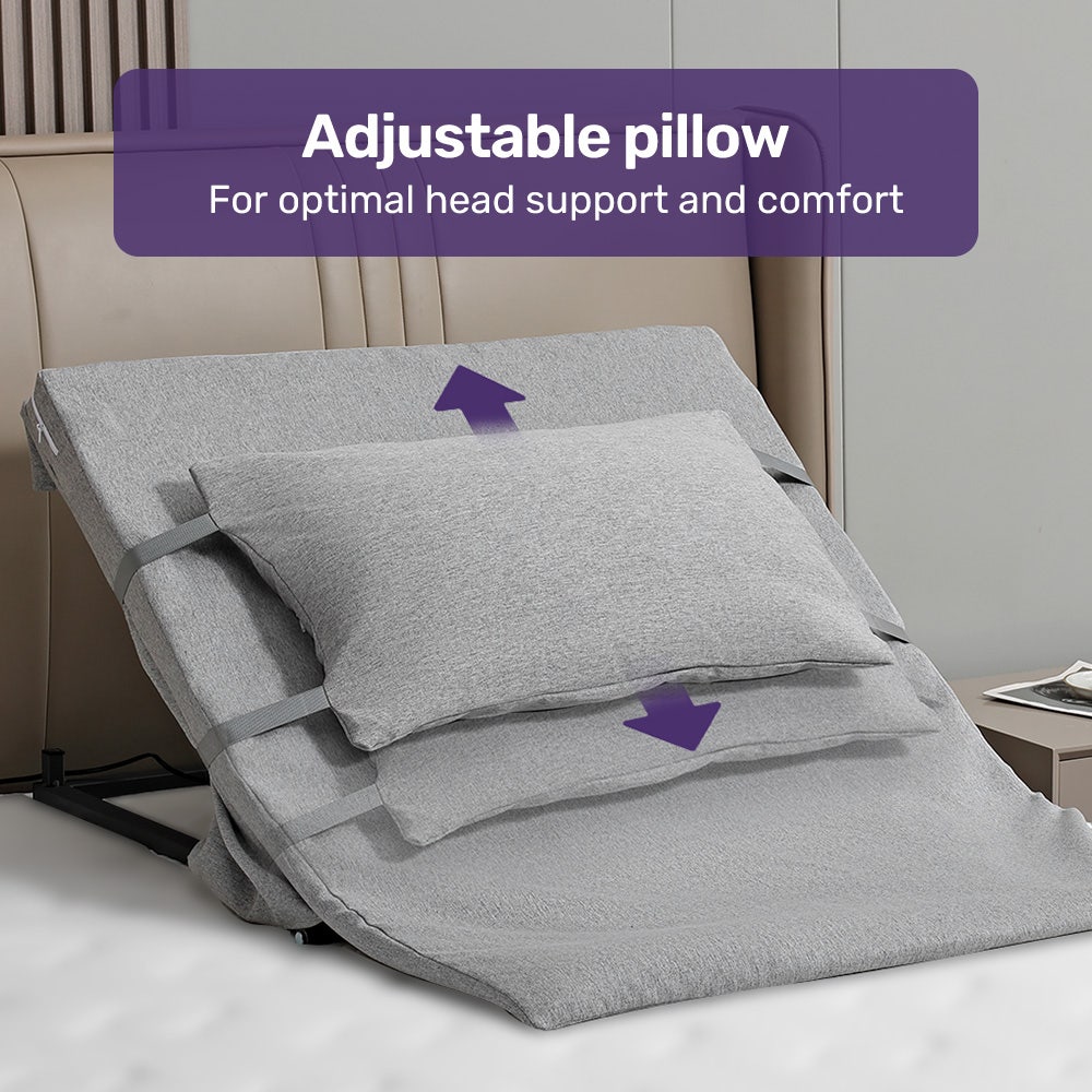 Electric Adjustable Bed Backrest, German-Engineered Power Lifting Back ...