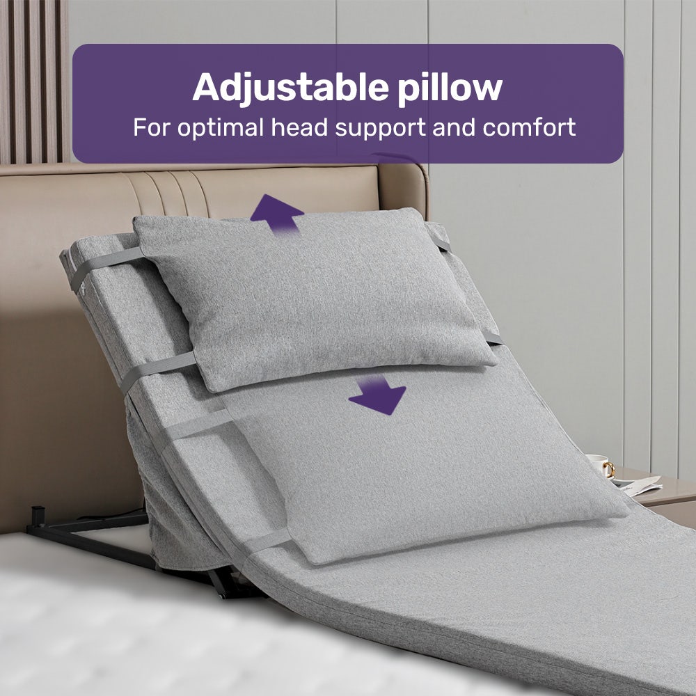Electric Adjustable Bed Backrest, German-Engineered Power Lifting Back ...