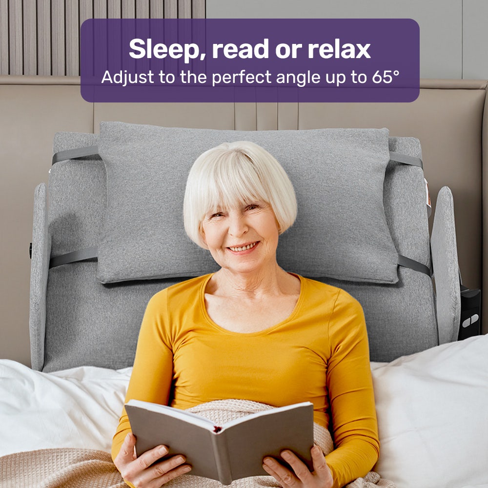Electric Adjustable Bed Backrest, German-Engineered Power Lifting Back ...