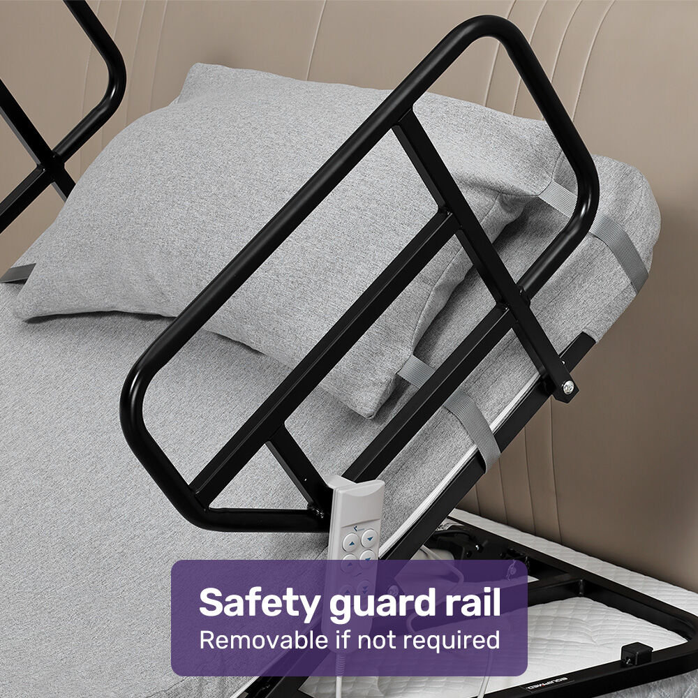 Electric Adjustable Bed, Backrest and Leg Adjustment German-Engineered ...