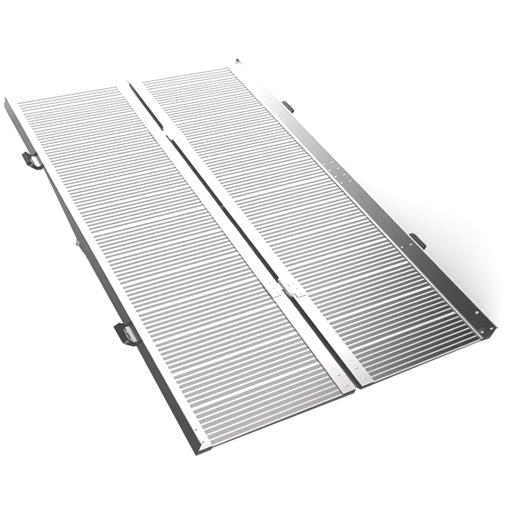 182cm Portable Folding Aluminium Access Ramp, 272kg Rated, for Wheelch ...